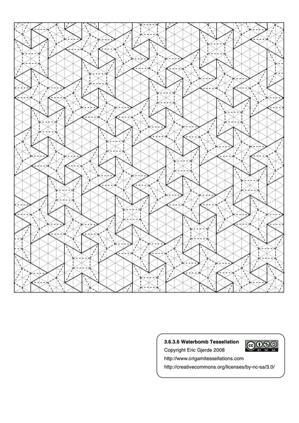 Polish convention diagrams – Origami Tessellations